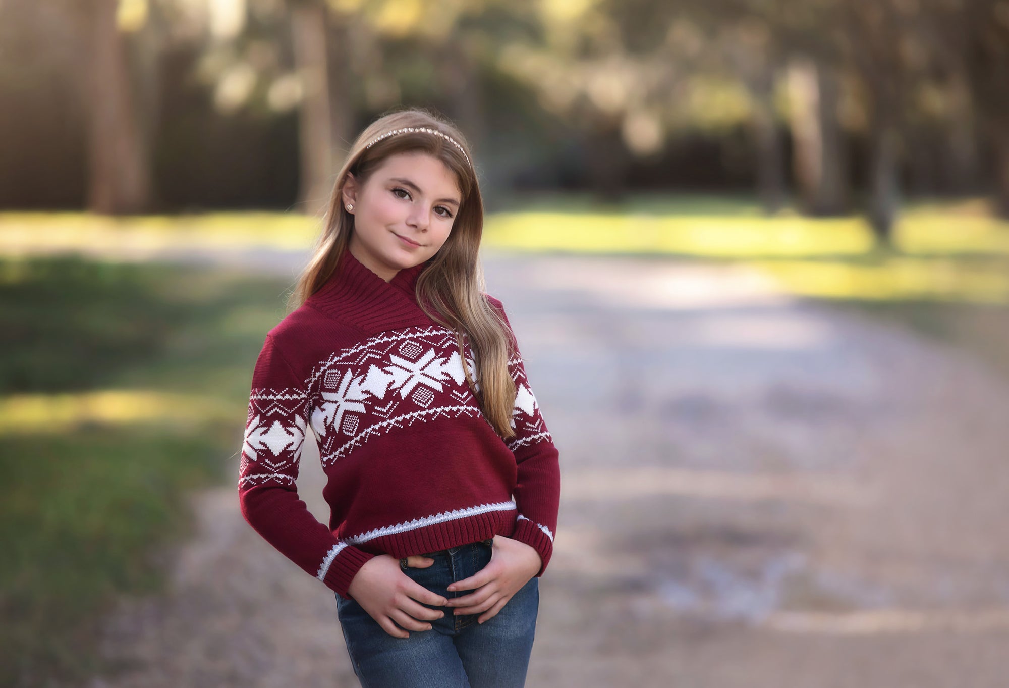 Charlie Sweater Crimson