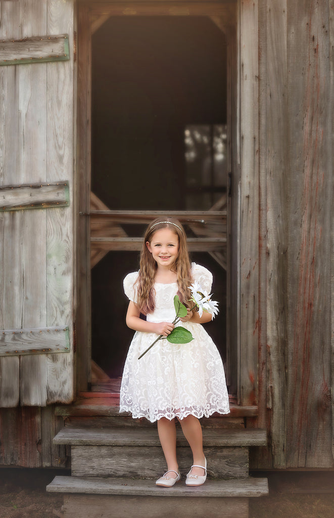 Arielle Dress White – TRISH SCULLY