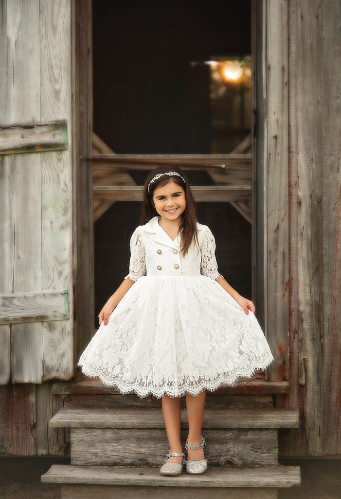 Collette Dress White – TRISH SCULLY