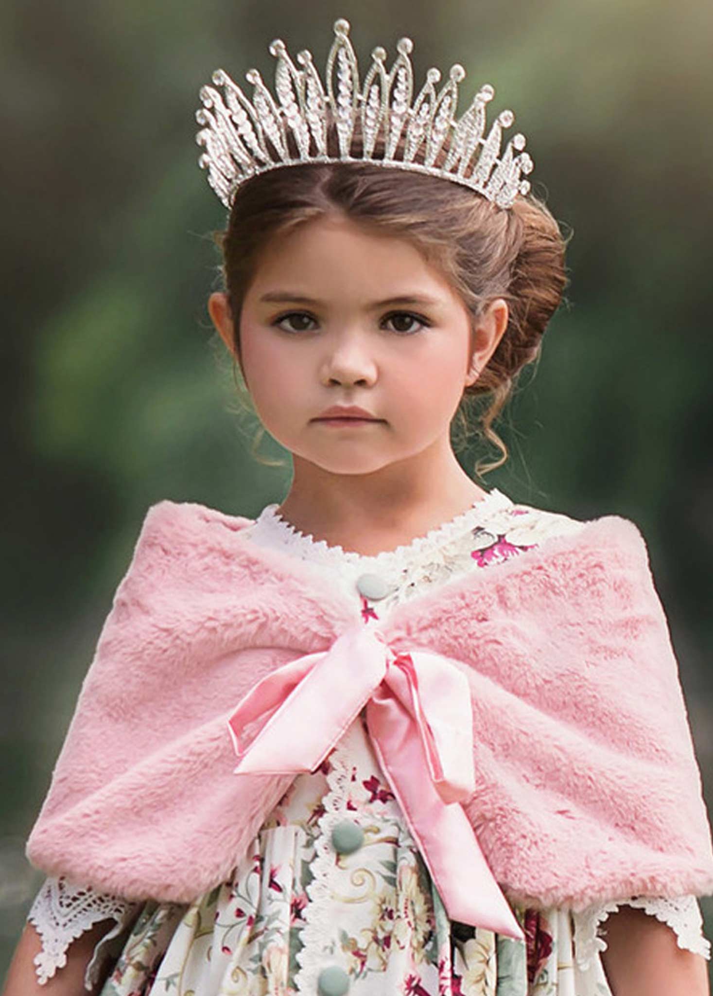 Adele Faux Fur Wrap Pink