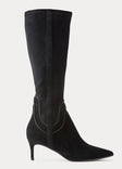Eleanor Suede Boot Black
