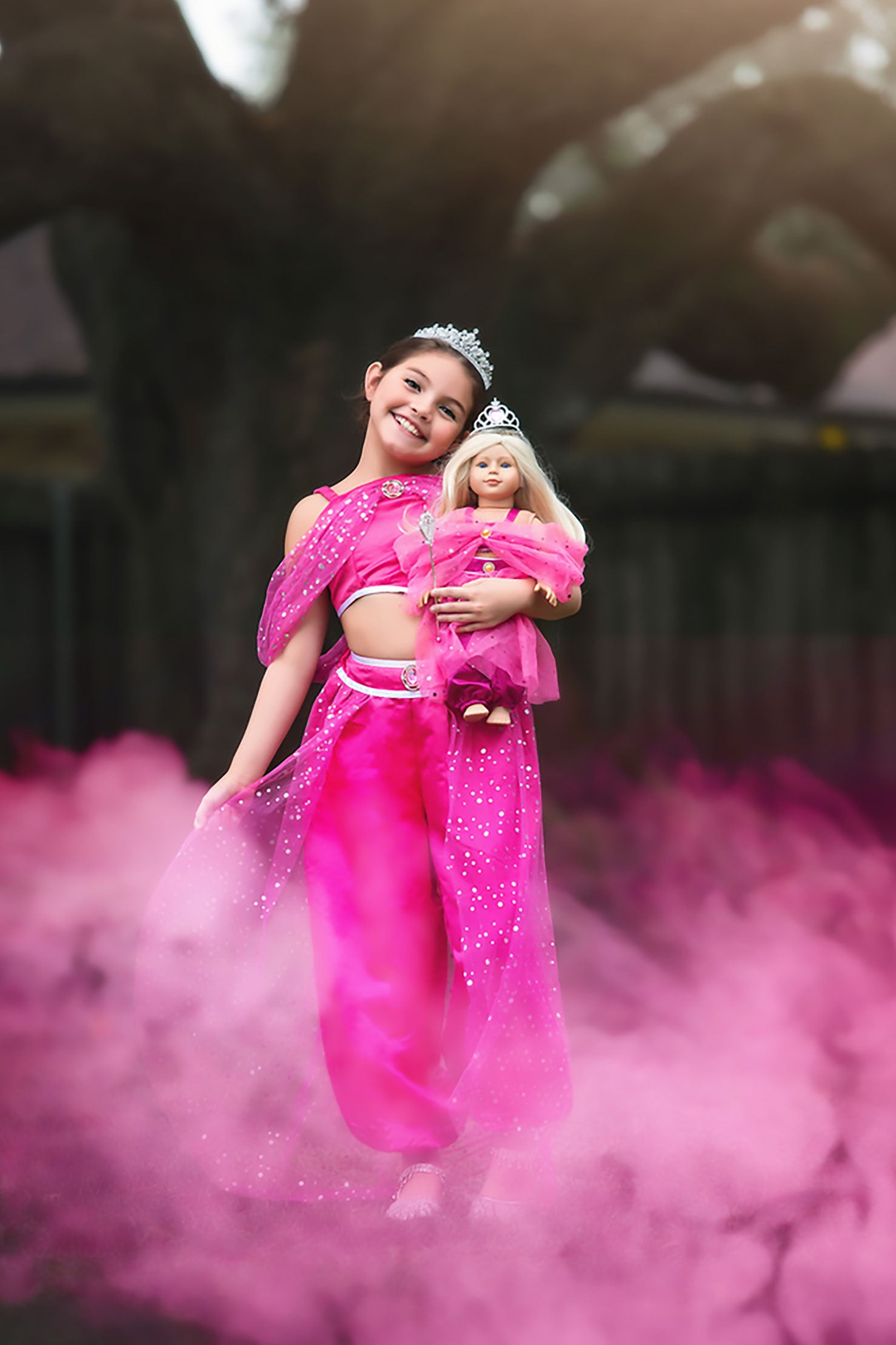 Pink Genie Doll Outfit